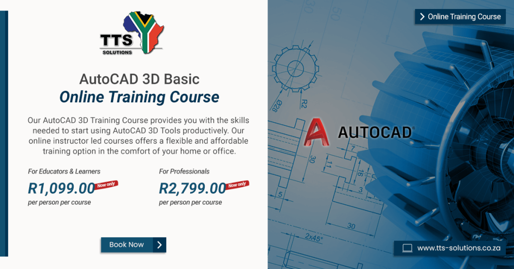 AutoCAD 3D Basic Training Course - TTS-Solutions